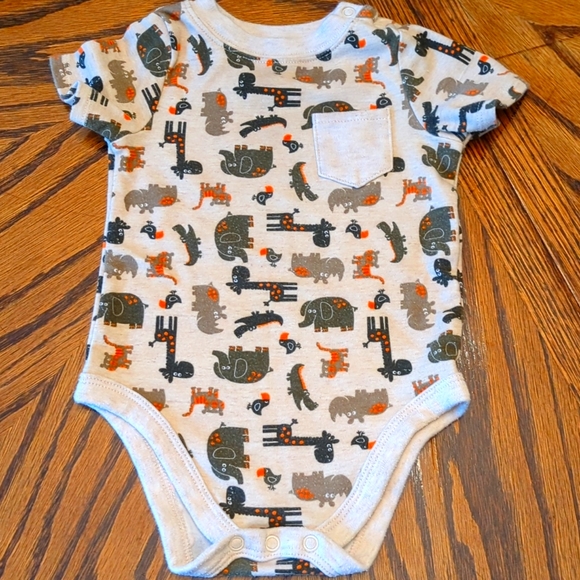 Garanimals | One Pieces | Garanimals 2 Mon Onesie With Animal Print ...